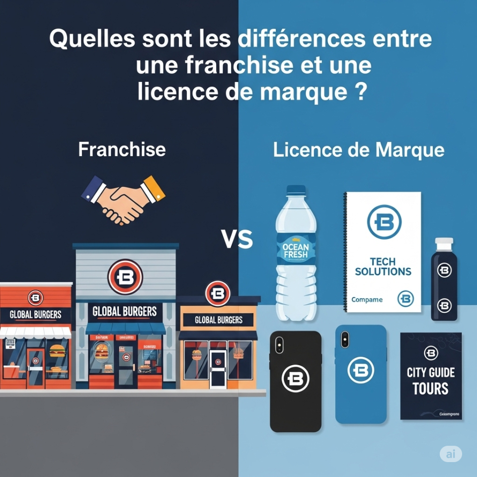 Quelles sont les différences entre une franchise et une licence de ...